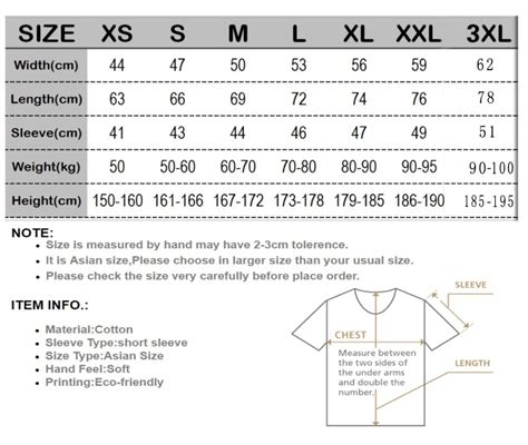Uniqlo Mens Size Chart