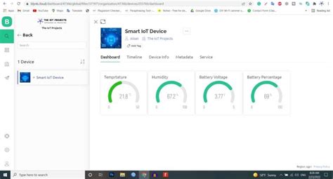 ESP Monitor Its Own Battery Level Using IoT
