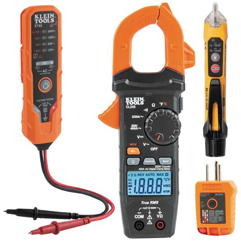 Premium Meter Electrical Test Kit Cl220vp Klein Tools