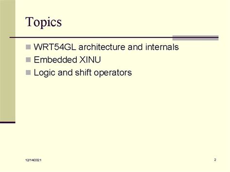 Embedded XINU And WRT GL
