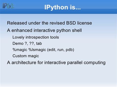 Ipython The Awesome Python Shell