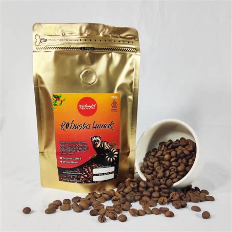 Biji Kopi Luwak Robusta 250g Ndamel Coffee Gratis Ongkir