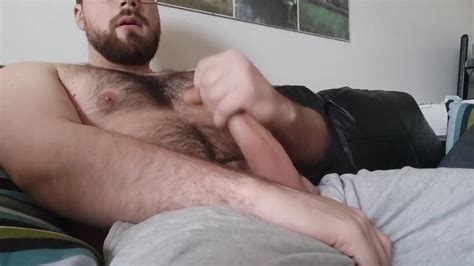 Beefy Bear Cums On Hairy Body 5