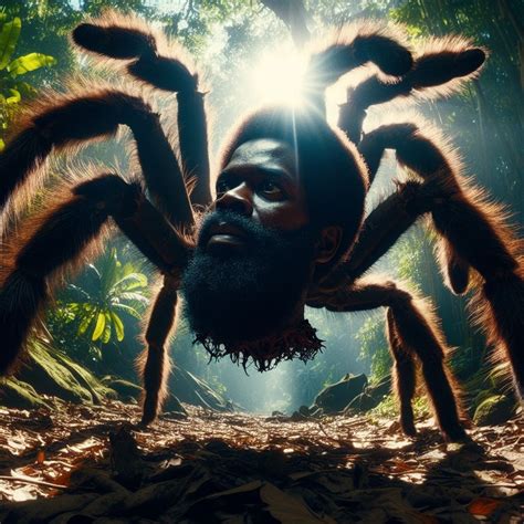 Zwane Makki Anansi Reborn Is An Akan African Folktale Character
