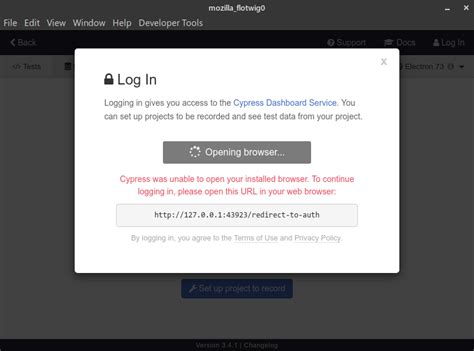 Desktop Gui Add Authentication Fallback In Runs List New Project Modal · Issue 5257 · Cypress