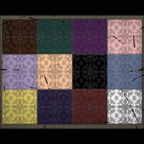 Second Life Marketplace [pdw Bat] Embossed Wallpaper Textures