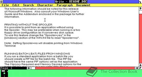 Microsoft Windows X The Collection Book