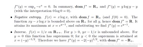 深度学习机器学习入门基础数学知识整理（五）：jensen不等式简单理解，共轭函数共轭函数的共轭函数是本身 Csdn博客