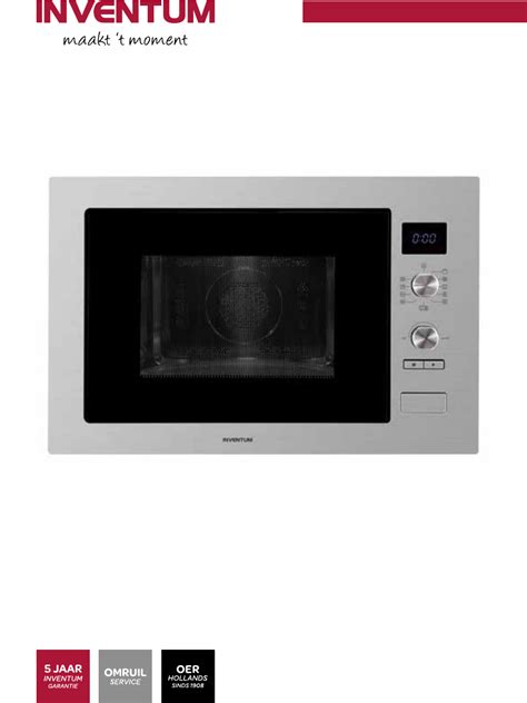 Handleiding Inventum Imc F Pagina Van Nederlands Engels