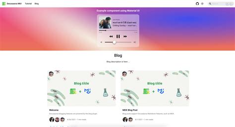 Tích Hợp Css Framework Material Ui Vào Docusaurus