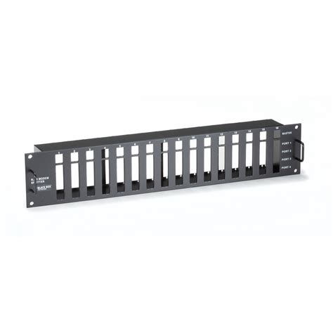 2u Rs232 Rj45 Passive Splitter Rack Amber Tech