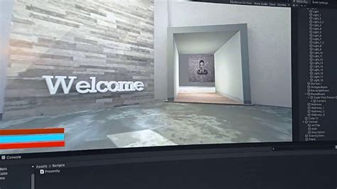 create a personal 3d gallery project with unity unity learn