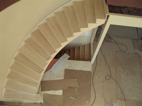 90 Degree Curved Maple Stairway Fine Homebuilding