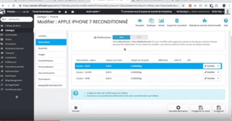 Comment Ajouter Des Caractéristiques Et Attributs Produits Prestashop