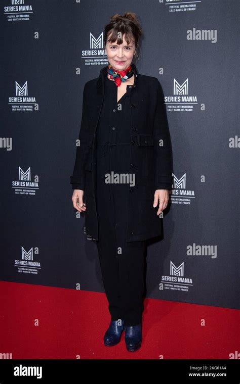 Caroline Proust Attending The Series Manias Photocall At The Musee Des