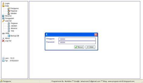Program VB Dan NET Software Penggajian Sederhana