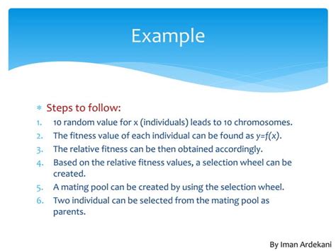 genetic agorithm ppt
