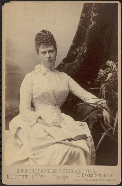 H R H The Princess Victoria Of Teck Digital Commonwealth