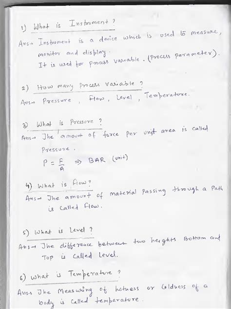 Instrument Notes Low Pdf