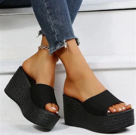 Womens Platform Wedge Sandals Wedge Dress Shoes Heels Womens