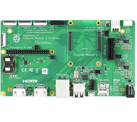 Raspberry Pi Cm4io Board Deska Rozšiřující Modul Cm4 Rpi Compute Module