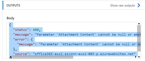 Why Am I Receiving Parameter Attachment Content Cannot Be Null Or