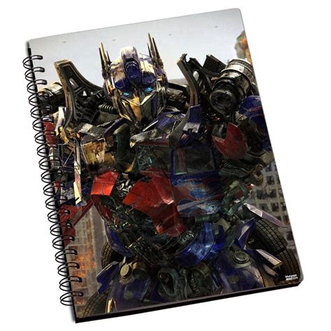 Transformers Optimus Prime Notebook Lpnb00003949