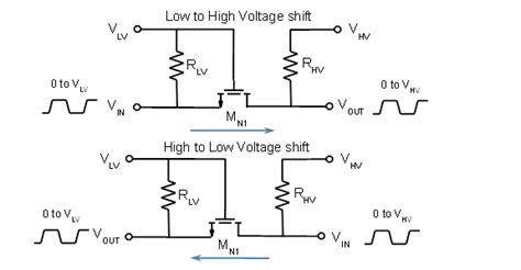 Level Shift Circuit Design Wiring Diagram