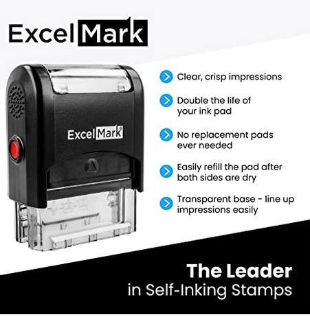Check Endorsement Stamp Excelmark