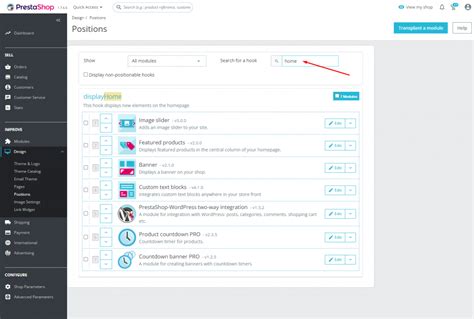 How To Change Order Of Modules In A Hook In PrestaShop PrestaShop Tutorials And Tips