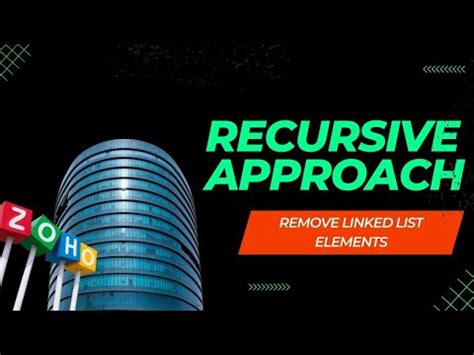 LeetCode 203 Remove Linked List Elements Tamil Java Recursion
