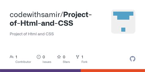 Github Codewithsamirproject Of Html And Css Project Of Html And Css
