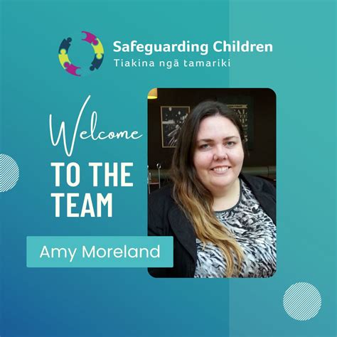 Welcome Amy Were Excited To Welcome Amy Moreland To The Safeguarding