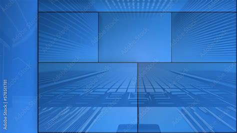 Background For Power Bi Dashboard Blue Generative Ai Stock Illustration Adobe Stock