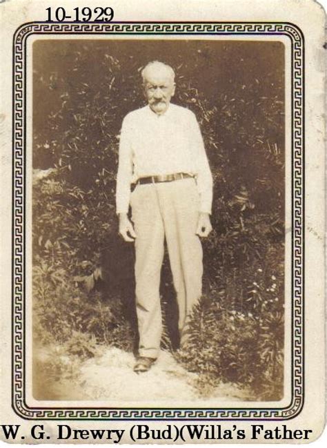 William Garner “bud” Drewry 1850 1932 Find A Grave Memorial
