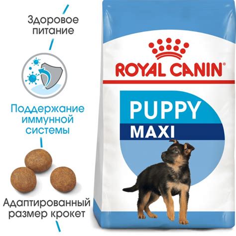 Корм для крупных щенков Роял Канин Макси Джуниор