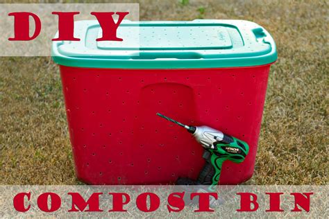Only The Best Stuff How To Make An Easy Diy Compost Bin