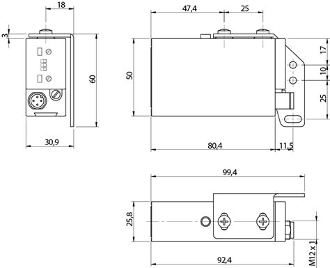 Rx800 1a Micro Detectors Photoelectric Sensor Diffuse 200