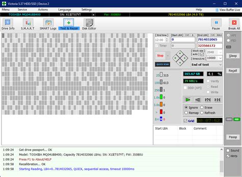 Checking HDD Drives For Physical Errors Scanning Sectors Super User