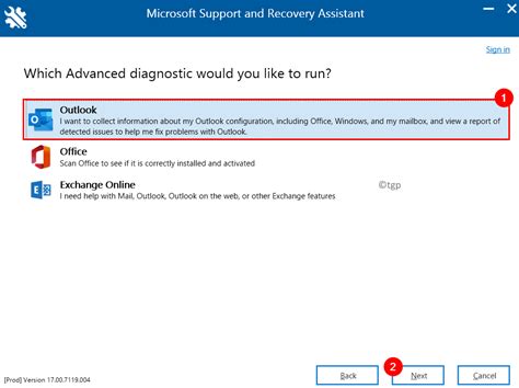 Fix Outlook Closing Automatically Issue On Windows 1110