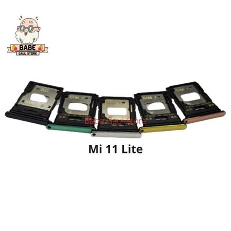 Jual Slot Sim Tray Mi Lite Original Simtray Sim Lock Tempat Simcard Gold Di Seller Babe