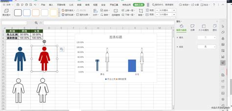 简单五步做出新颖的excel百分比动态图，让数据展示的更加生动 正数办公