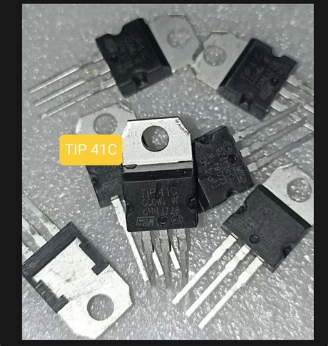 Power Transistor Tip41c Tip 41c To 220 6a 100v 65w Npn Lazada Indonesia