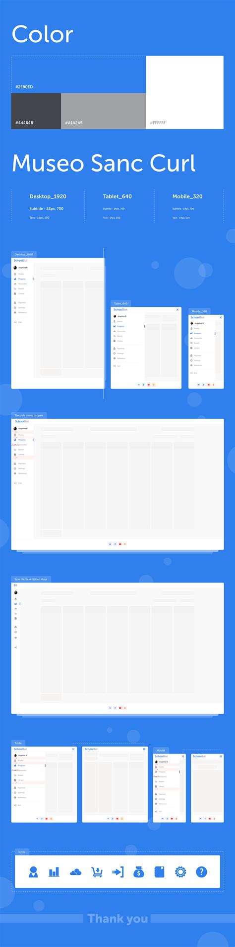 Side Menu Ui Ux On Behance