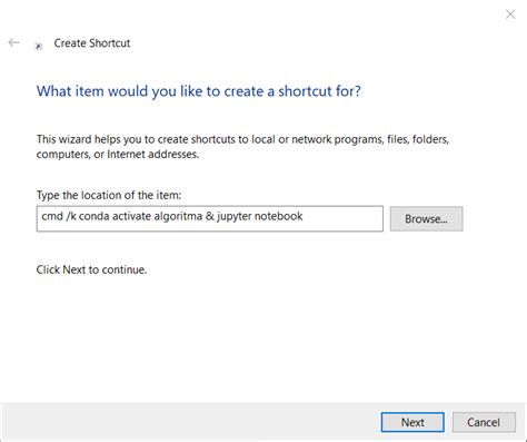 Creating A Shortcut For Jupyter Notebook Saltfarmers Blog
