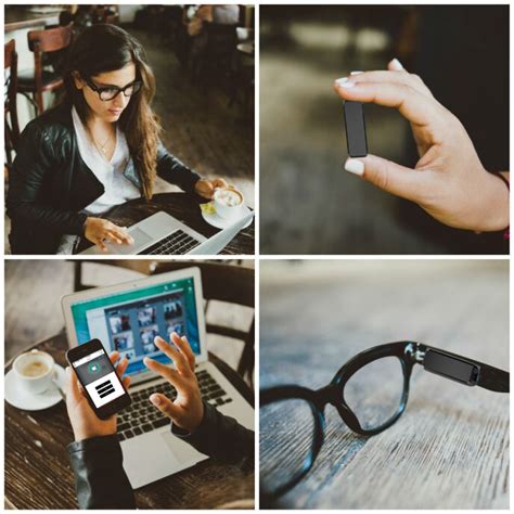 Compact Smallest Bluetooth Tracker For Eyeglasses Free Mobile App Built