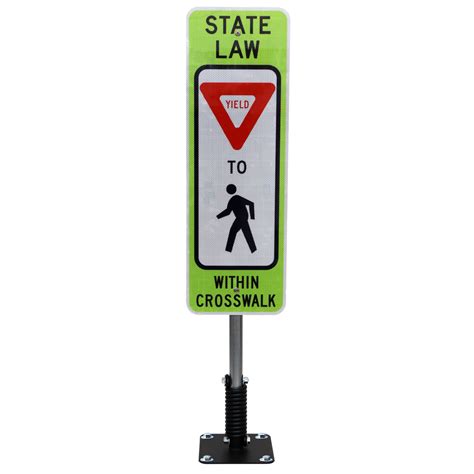 Pedestrian Signs Pedestrian Crosswalk Signs