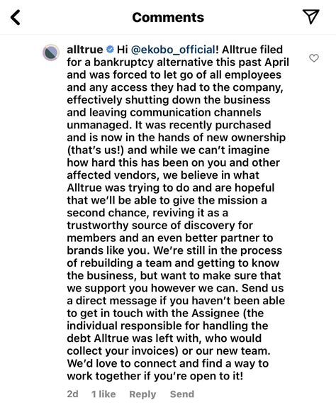 Alltrue Has The Audacity To Ask Vendors Who Were Not Paid In This Vendors Case 100k If They