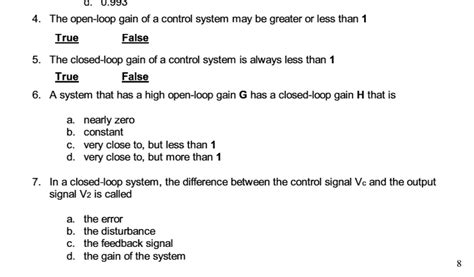 Solved The Open Loop Gain Of A Control System May Be Chegg